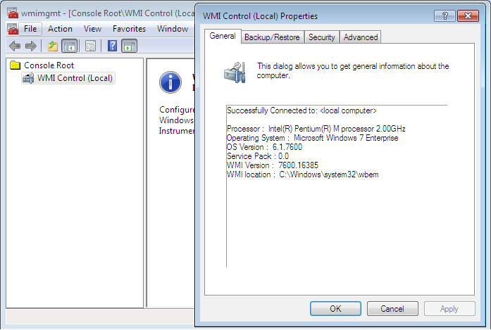 Администрирование с помощью WMI | System Engineering